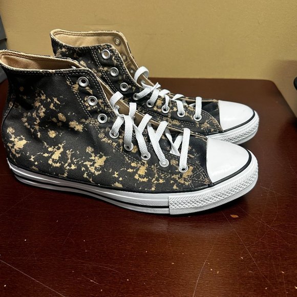 Converse | Shoes | Converse Mens Black Chuck Taylor All Star Hi Dip Dye ...